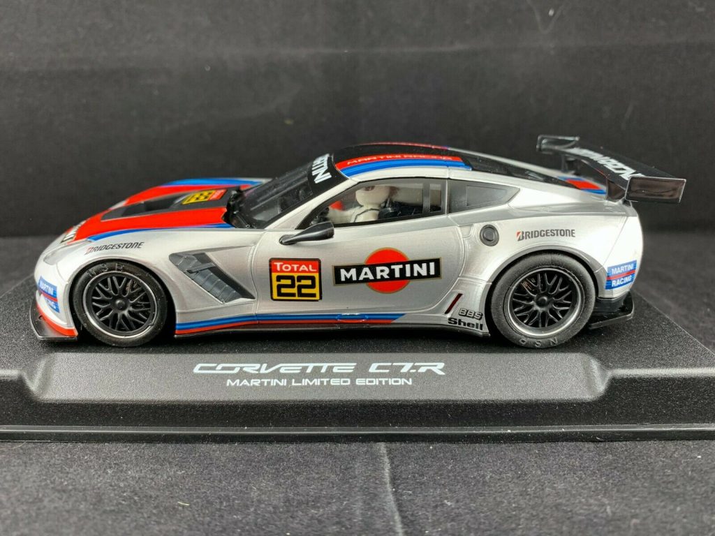 0160AW NSR CORVETTE C7R MARTINI RACING #22 SILVER 1:32 SCALE - Bonza ...