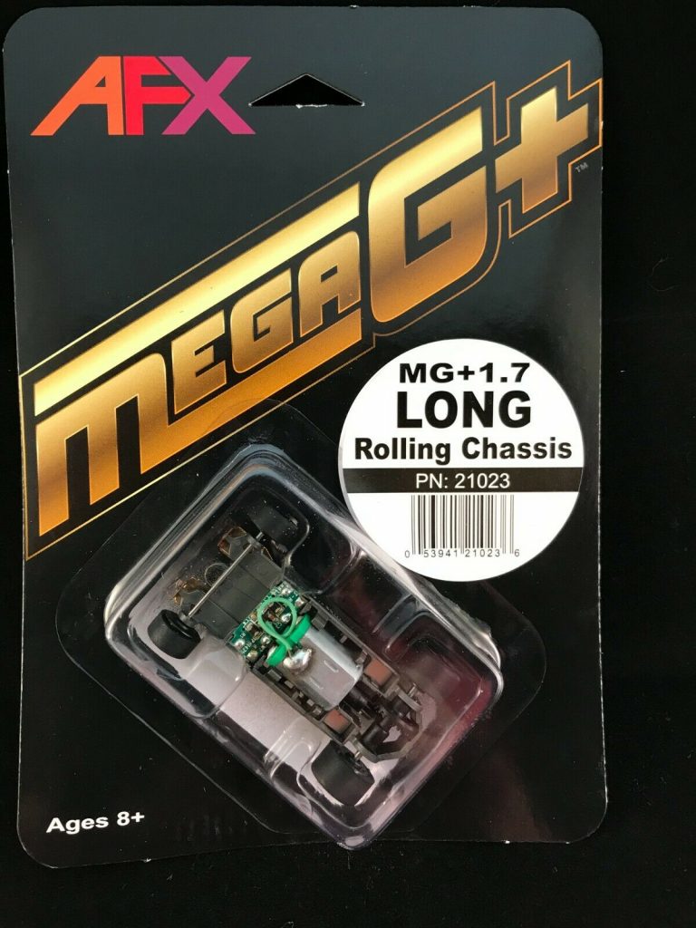 21023 AFX LONG ROLLING CHASSIS MEGA G PLUS MG+ 1.7 - Bonza Slot Cars ...