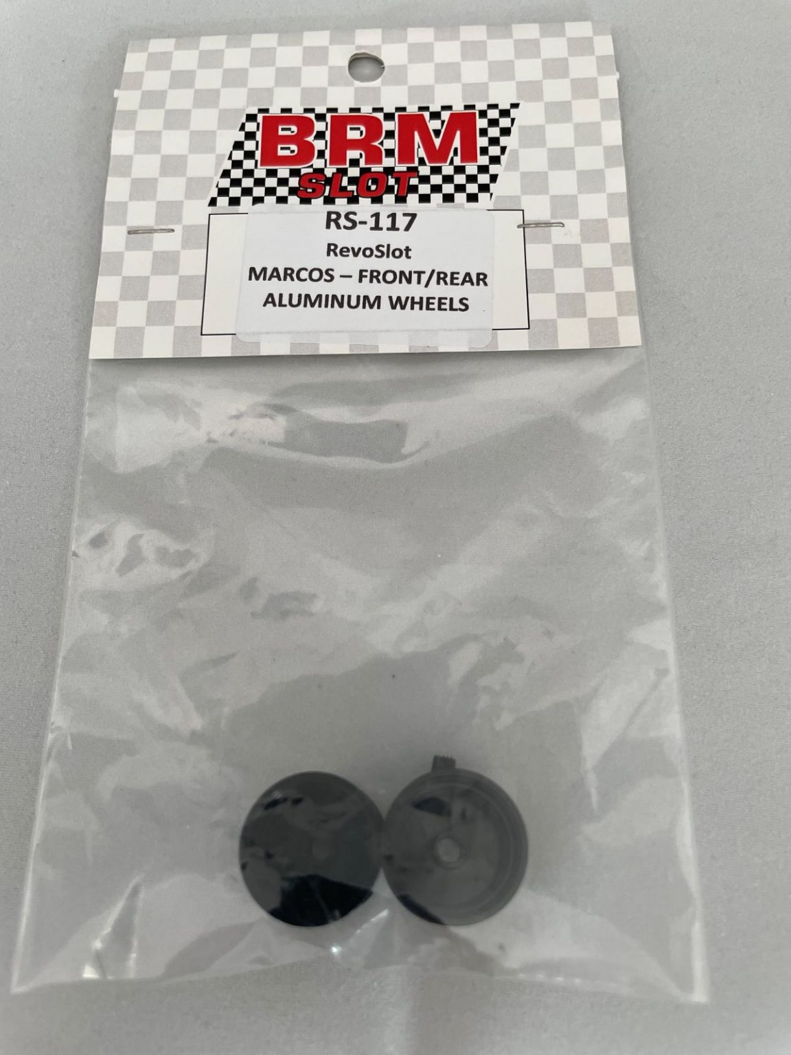 RS117 REVO SLOT MARCOS FRONT / REAR ALUMINIUM RIMS WHEELS - Bonza Slot ...