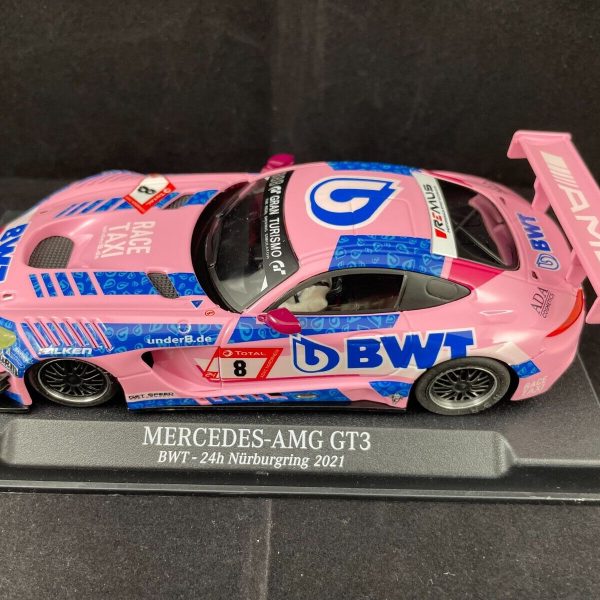 0298AW NSR MERCEDES BENZ AMG GT3 #8 BWT RACING 1:32 SCALE - Bonza Slot ...