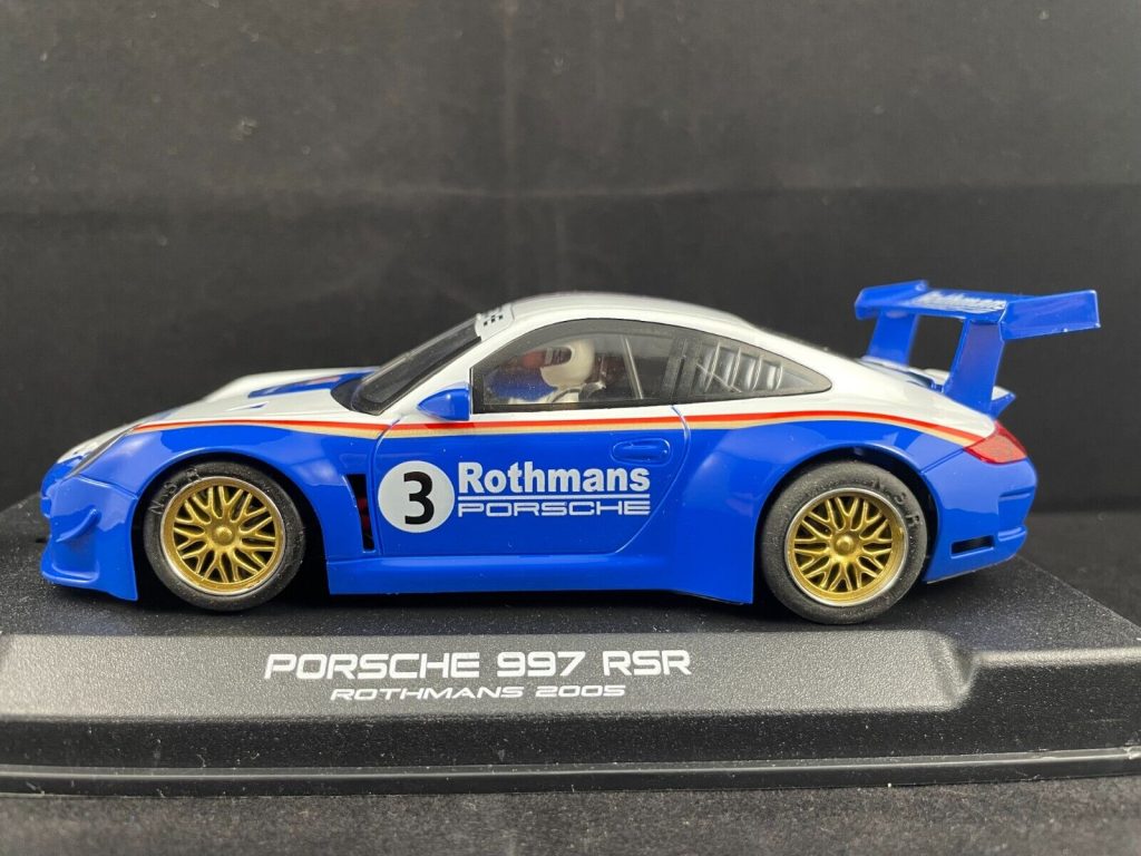 0311SW NSR PORSCHE 997 RSR GT3 ROTHMANS RACING #3 1:32 SCALE SLOT CAR ...