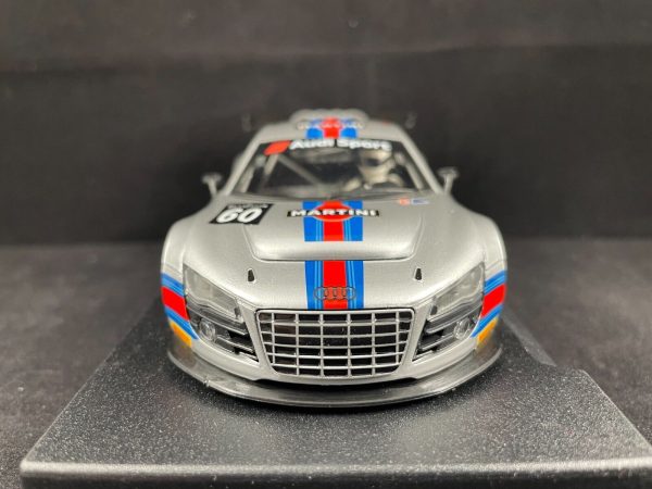 * 0317AW NSR AUDI R8 #60 MARTINI RACING SILVER 1:32 SCALE SLOT CAR ...