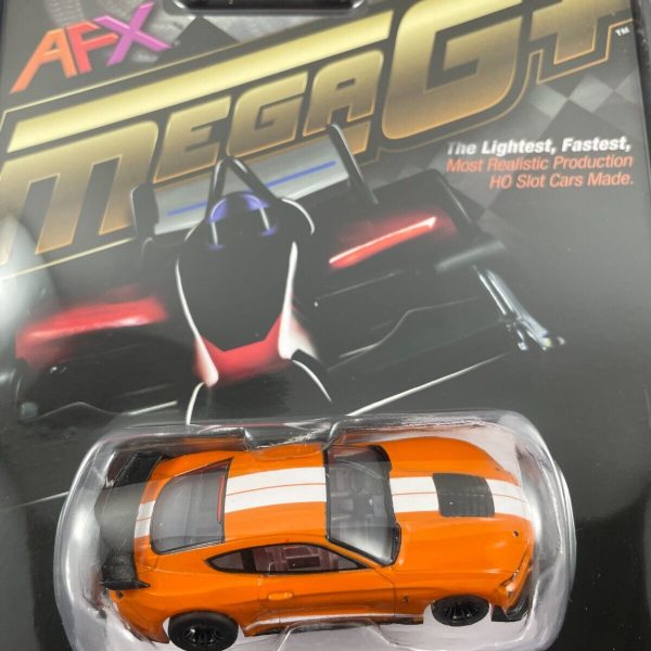 22069 AFX MEGA G PLUS FORD MUSTANG SHELBY GT500 TWISTER ORANGE HO SCALE ...