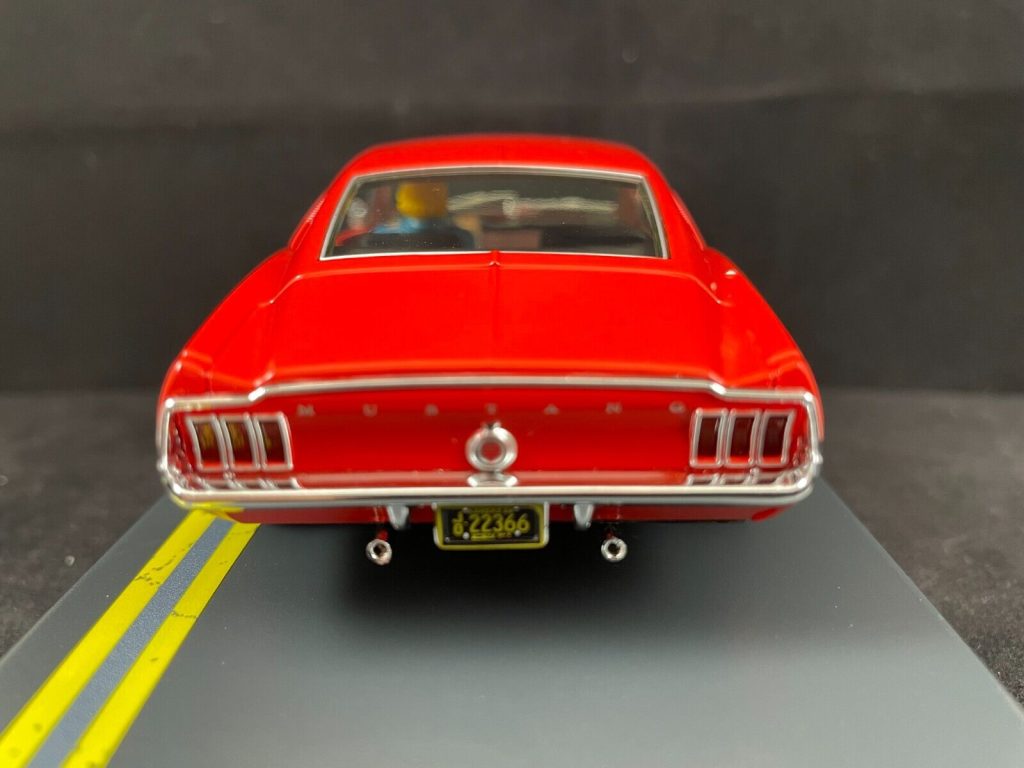 P151 PIONEER FORD MUSTANG FASTBACK GT ROUTE 66 LTD ED RED 1:32 SCALE ...