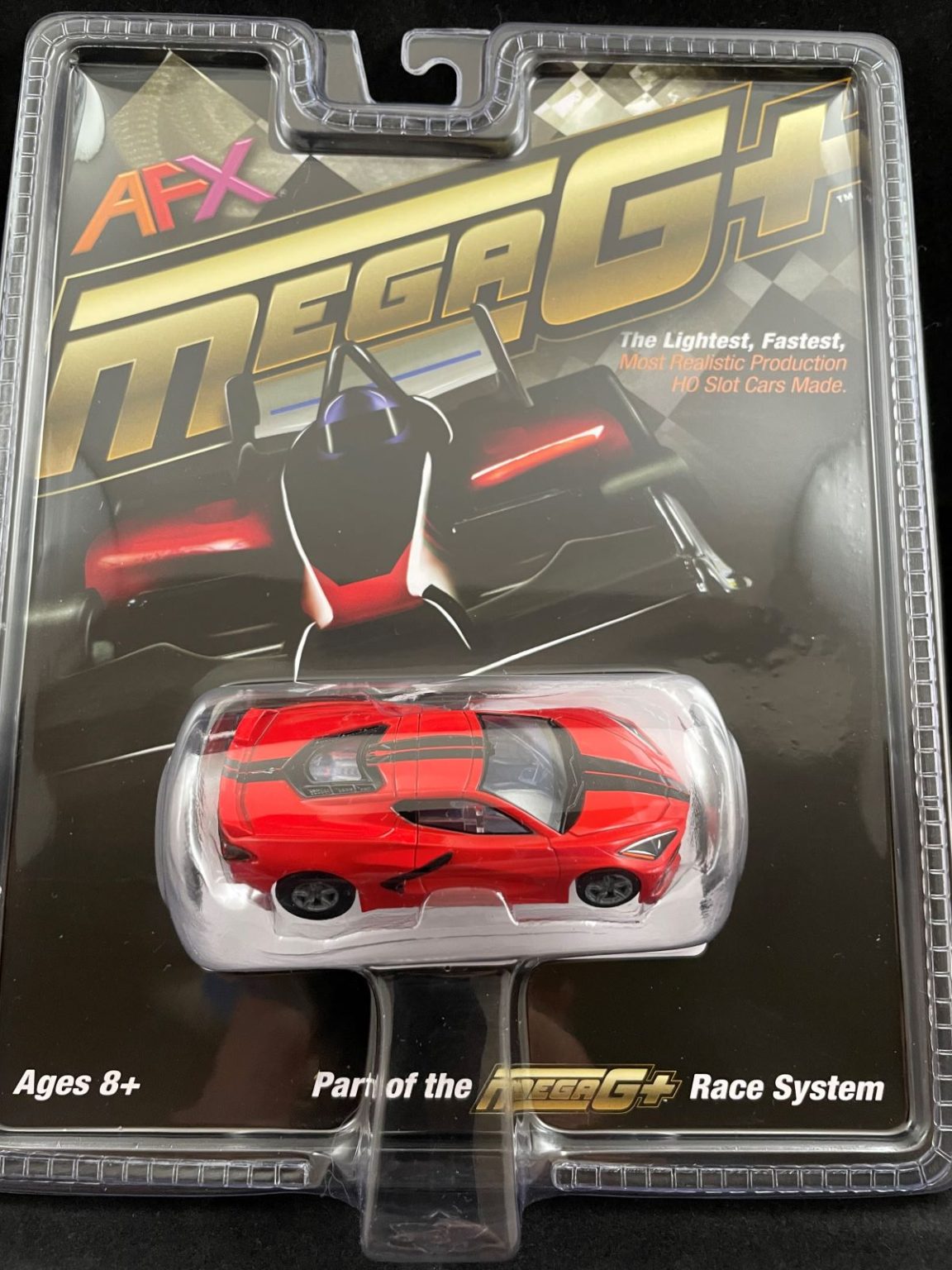 22011 AFX MEGA G PLUS 2022 CHEVROLET CORVETTE C8 TORCH RED HO SCALE ...