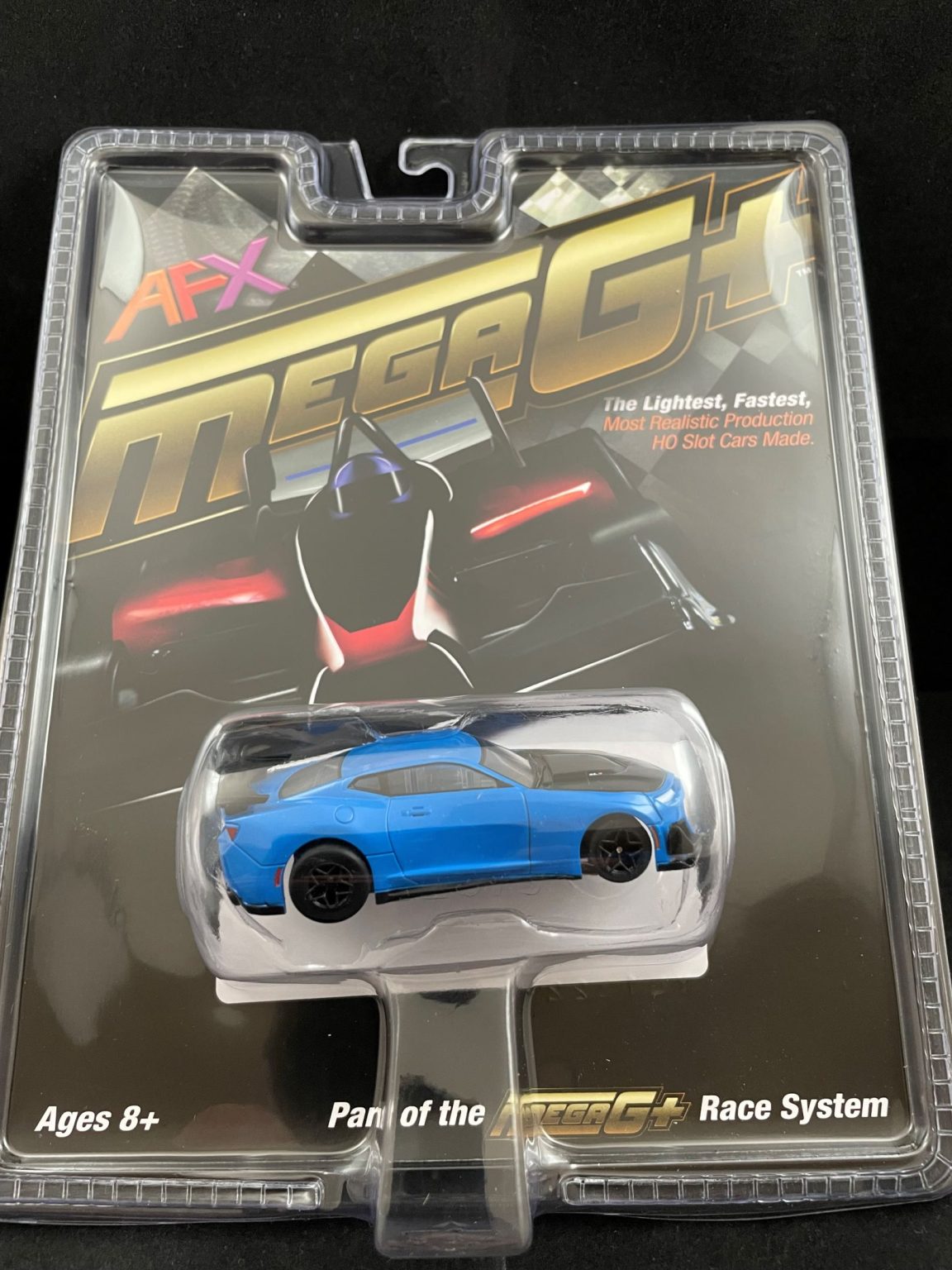 22079 AFX MEGA G PLUS 2021 CHEVROLET CAMARO 1LE RAPID BLUE HO SCALE ...