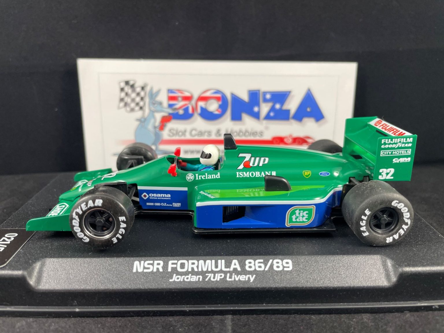HL02 NSR HISTORIC LINE F1 JORDAN M. SCHUMACHER 7UP #32 LTD ED 1:32 ...