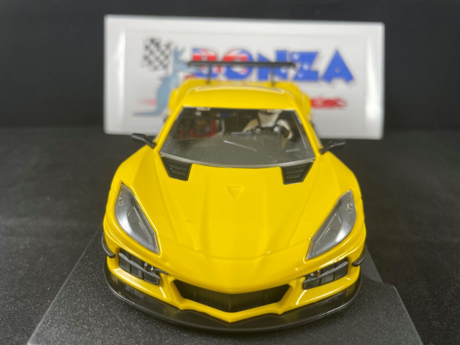0395AW NSR CORVETTE C8R TEST CAR YELLOW 1:32 SCALE SLOT CAR - Bonza ...