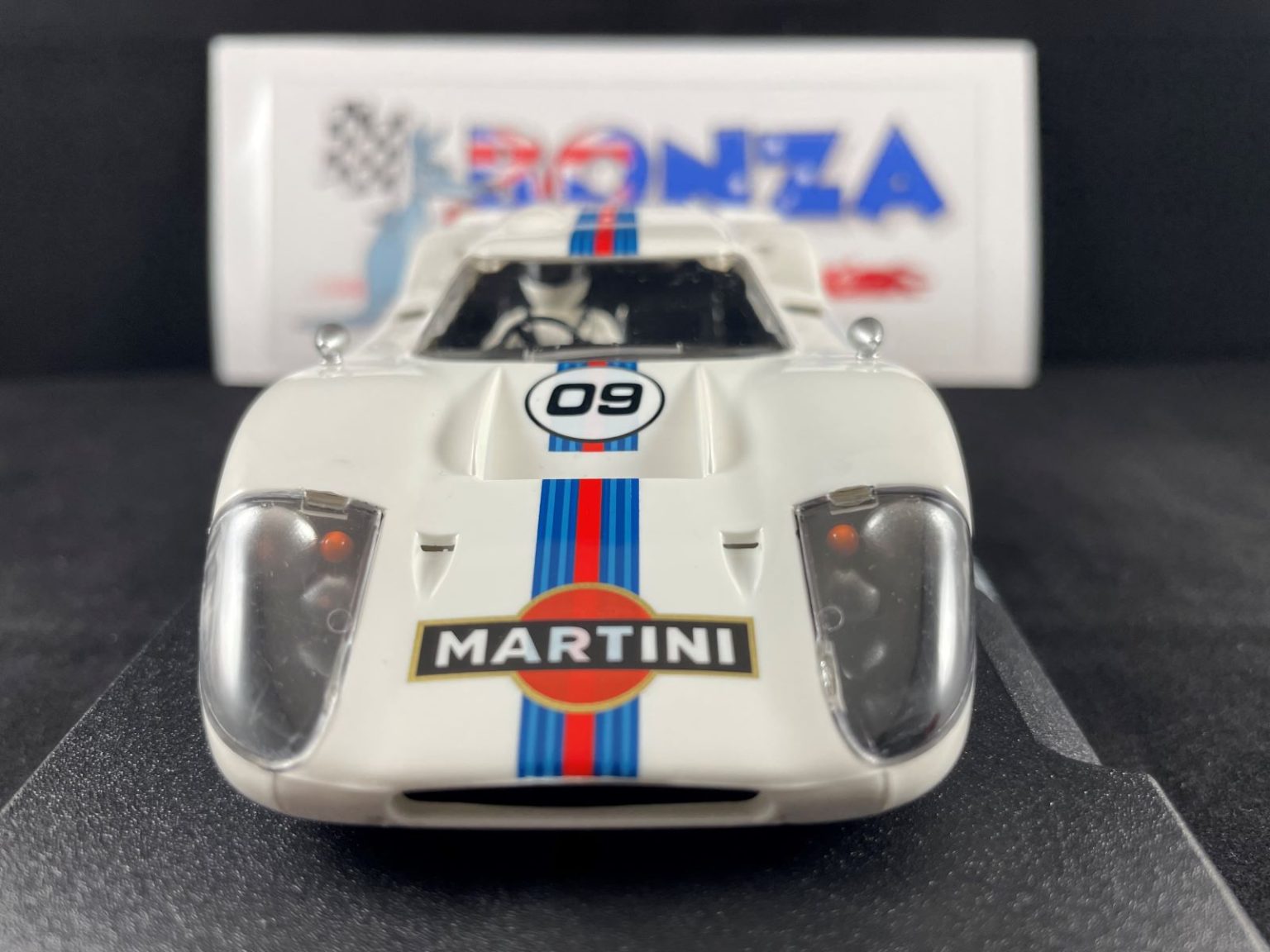 0409SW NSR FORD GT40 MKIV MARTINI WHITE #09 1:32 SCALE SLOT CAR - Bonza ...