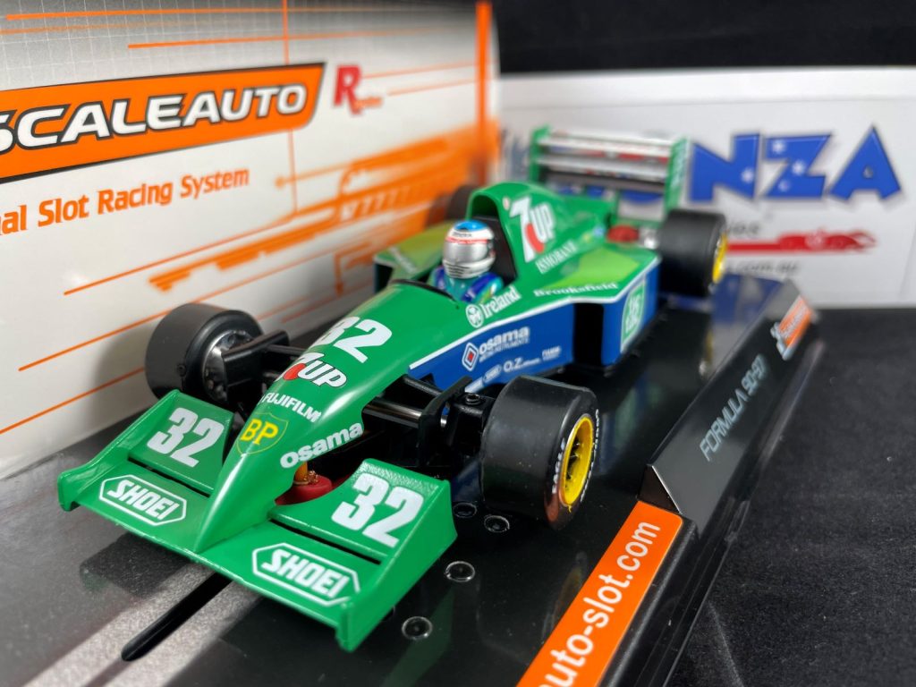 SC6340 SCALEAUTO F1 7UP #32 MICHAEL SCHUMACHER 1991 1:32 SLOT CAR ...