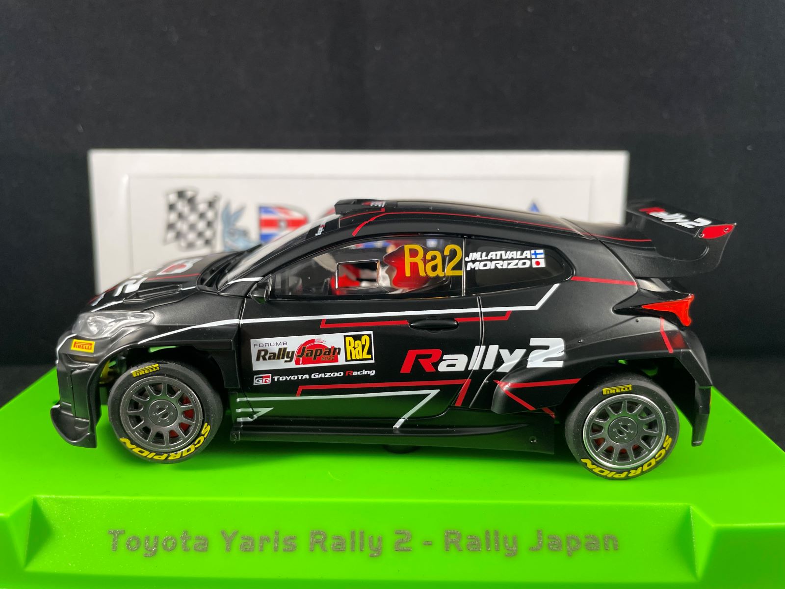 52601 AVANT SLOT TOYOTA YARIS RALLY 2 JAPAN 1:32 SCALE SLOT CAR - Bonza ...