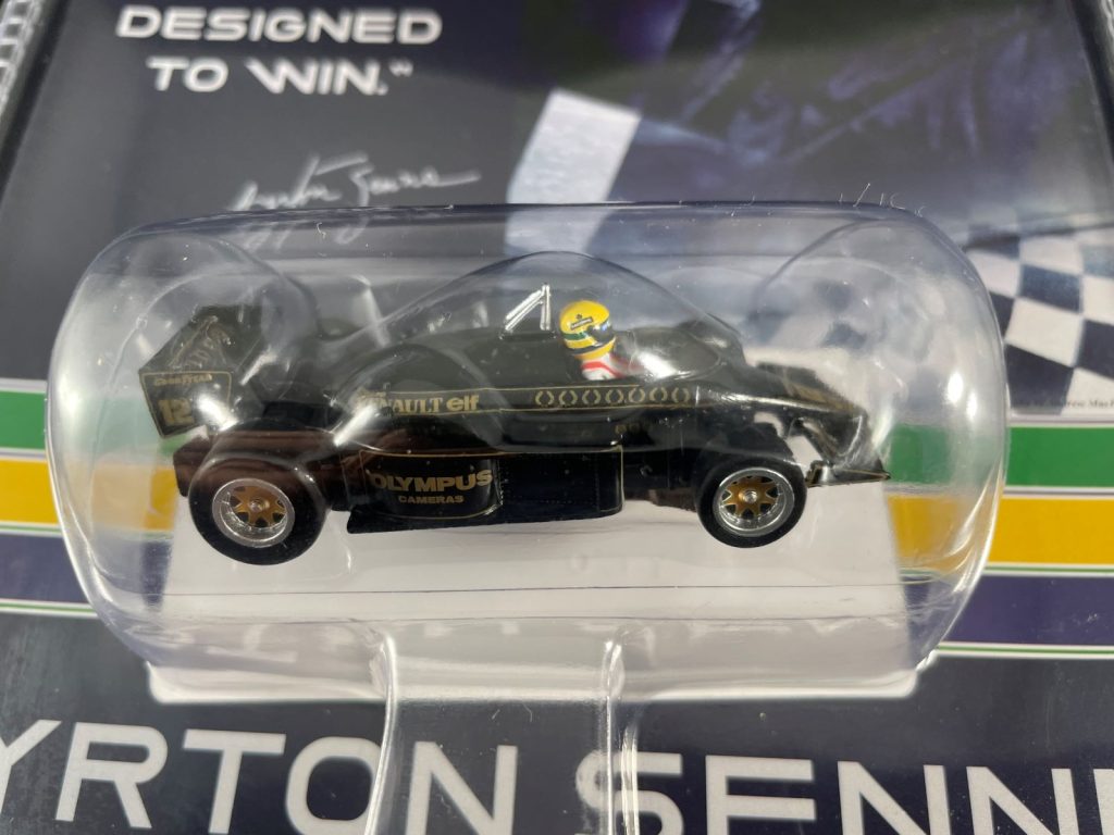 22113 AFX MEGA G PLUS F1 LOTUS 97T JPS #12 AYRTON SENNA 1985 HO SCALE ...