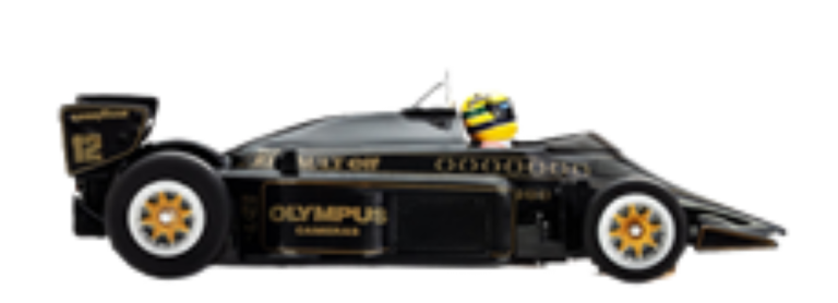 22113 AFX MEGA G PLUS F1 LOTUS 97T JPS #12 AYRTON SENNA 1985 HO SCALE ...